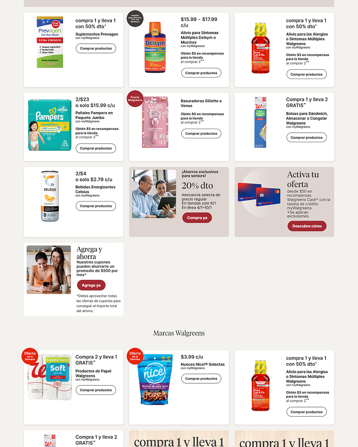 Shopper de Walgreens
