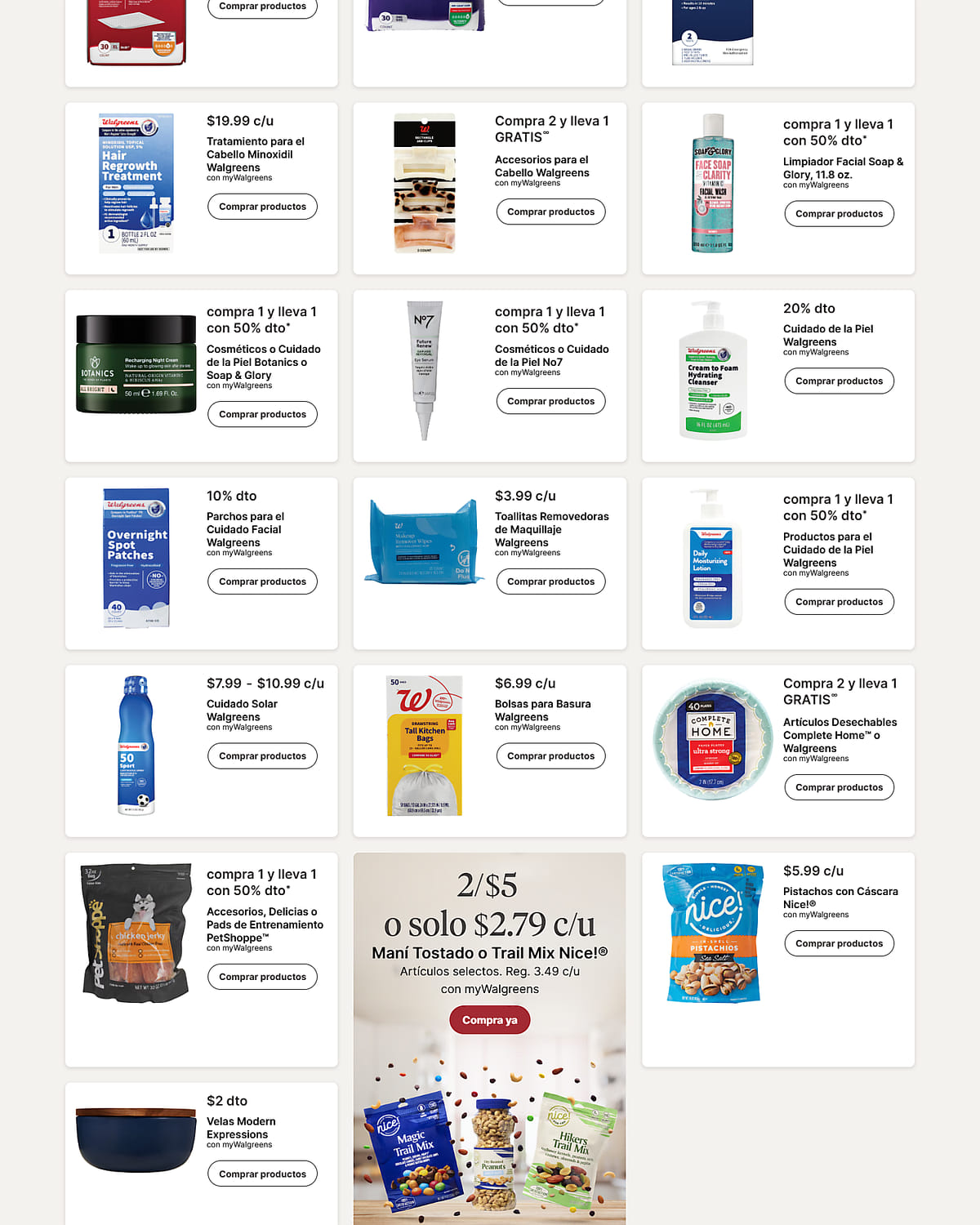 Shopper de Walgreens