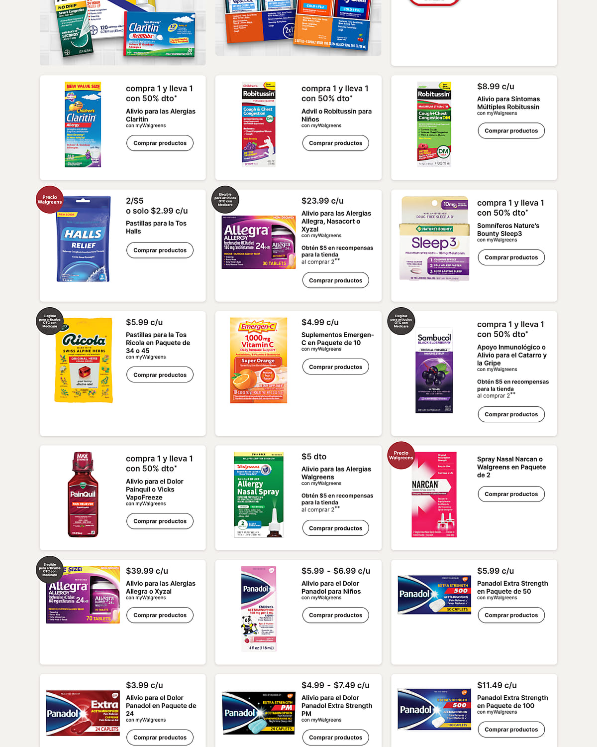 Shopper de Walgreens