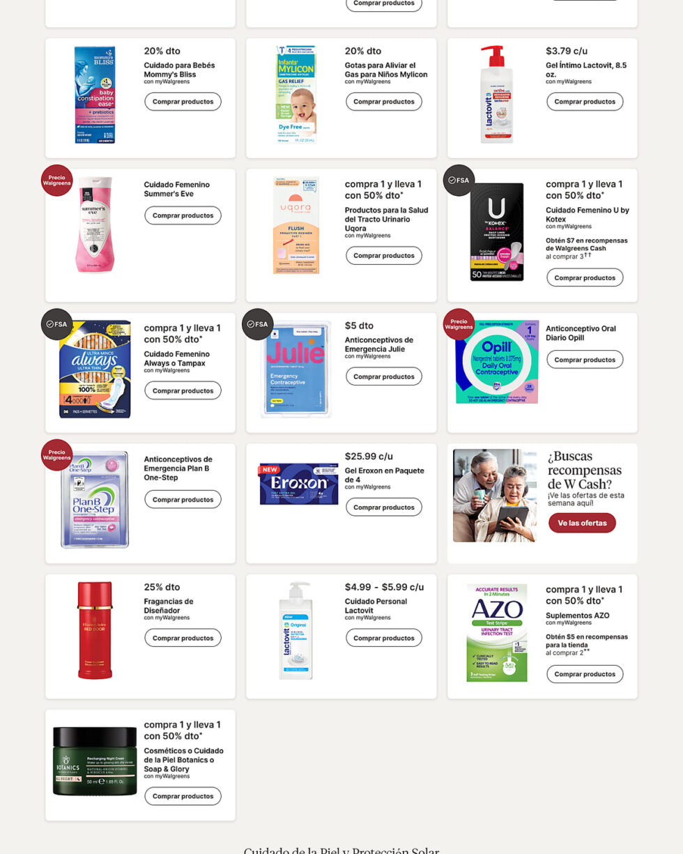Shopper de Walgreens