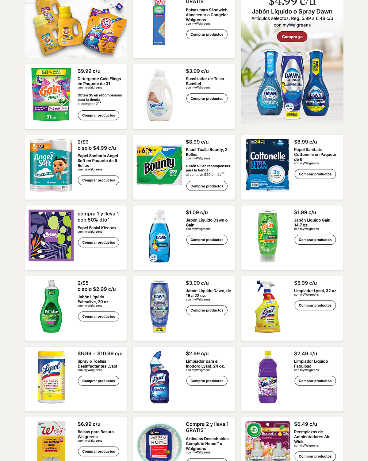 Shopper de Walgreens