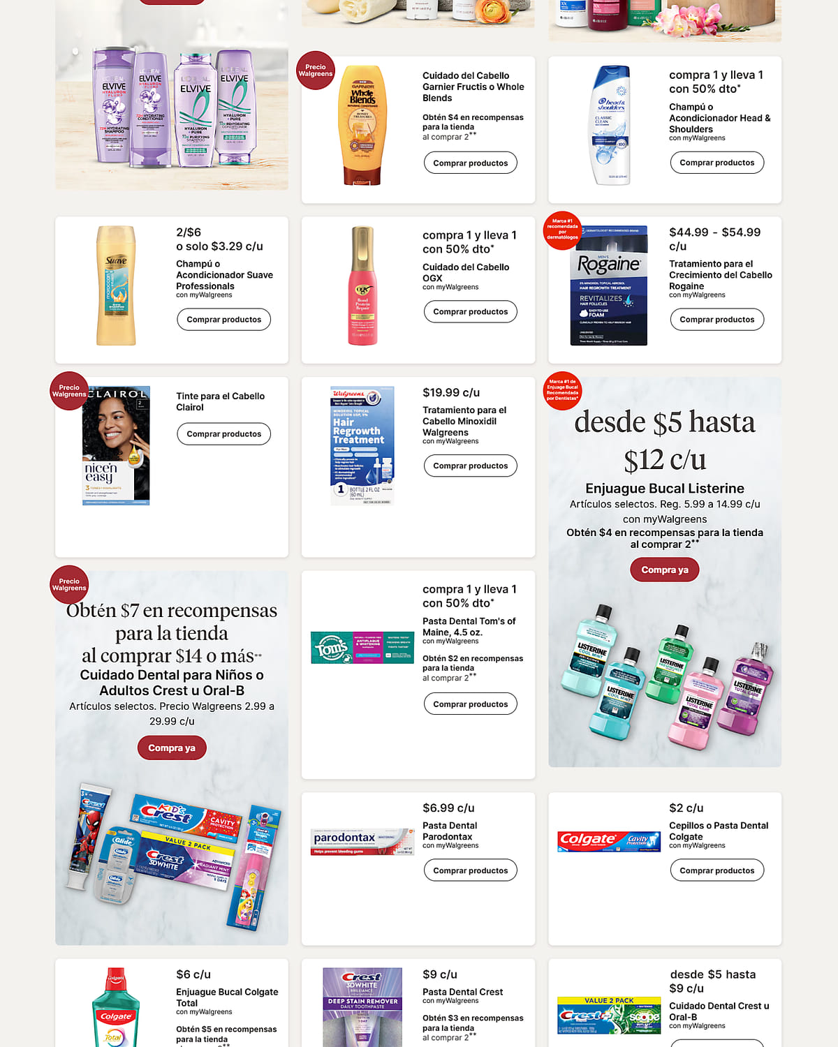Shopper de Walgreens