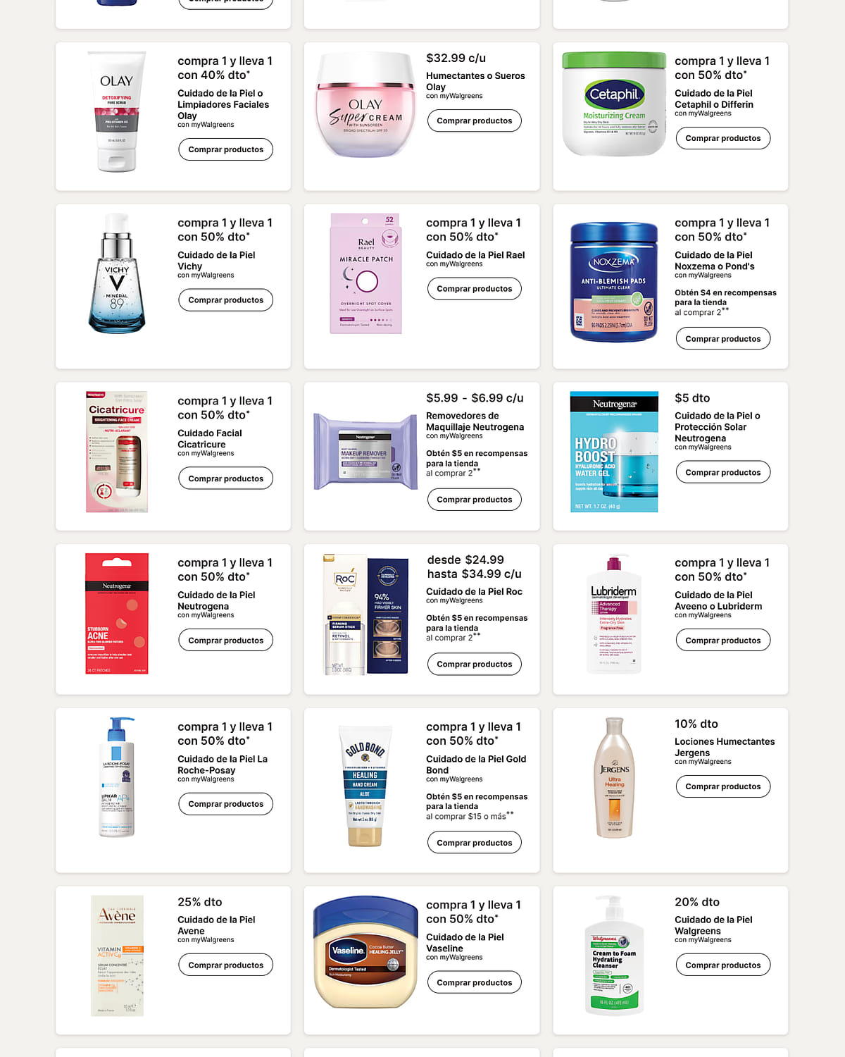 Shopper de Walgreens
