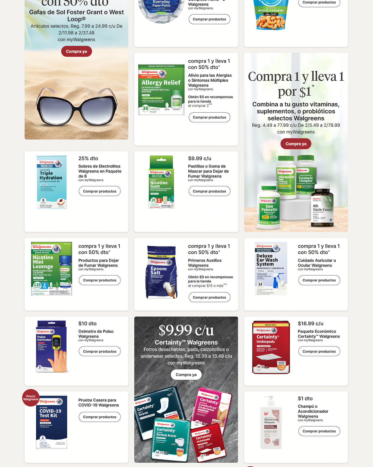 Shopper de Walgreens