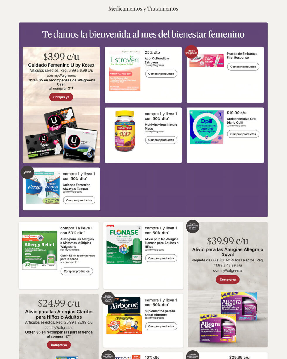 Shopper de Walgreens